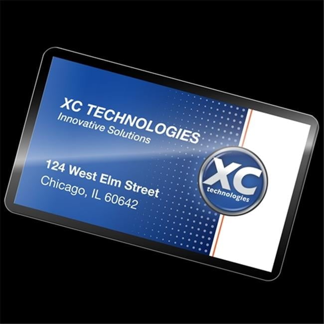 Self Adhesive Business Card Size Laminating Pouches - Clear - 5mil ...