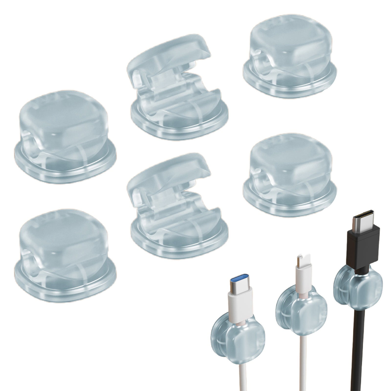 Self Adhesive Cable Clips,Charger Holder,Cord Holder For Nightstand ...
