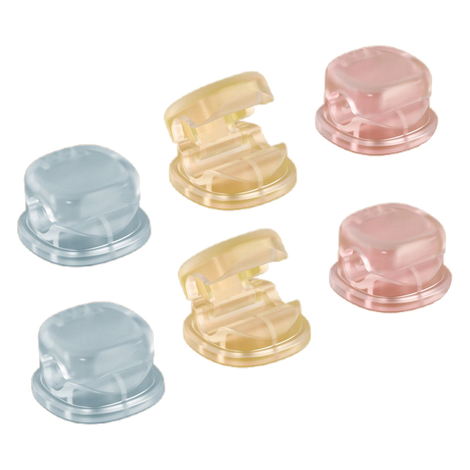 Self-Adhesive Cable Holder, Furenl 6-Pack Self-Adhesive Cable Clips ...