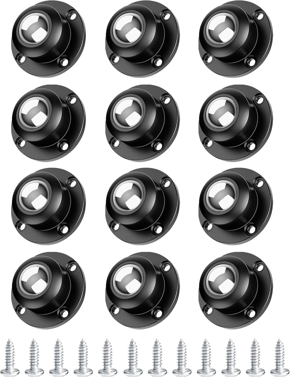 Self Adhesive Caster Wheels 1 Inch Swivel Wheels Low Profile for ...