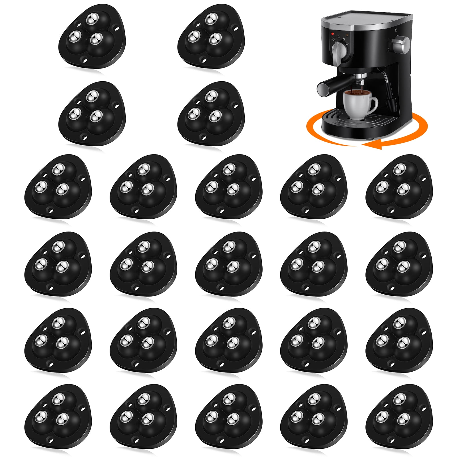 Self Adhesive Caster Wheels,Appliance Rollers for Kitchen Appliances ...