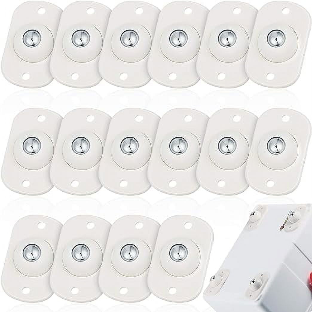 Self Adhesive Caster Wheels Mini Swivel Wheels Stainless Steel Paste ...