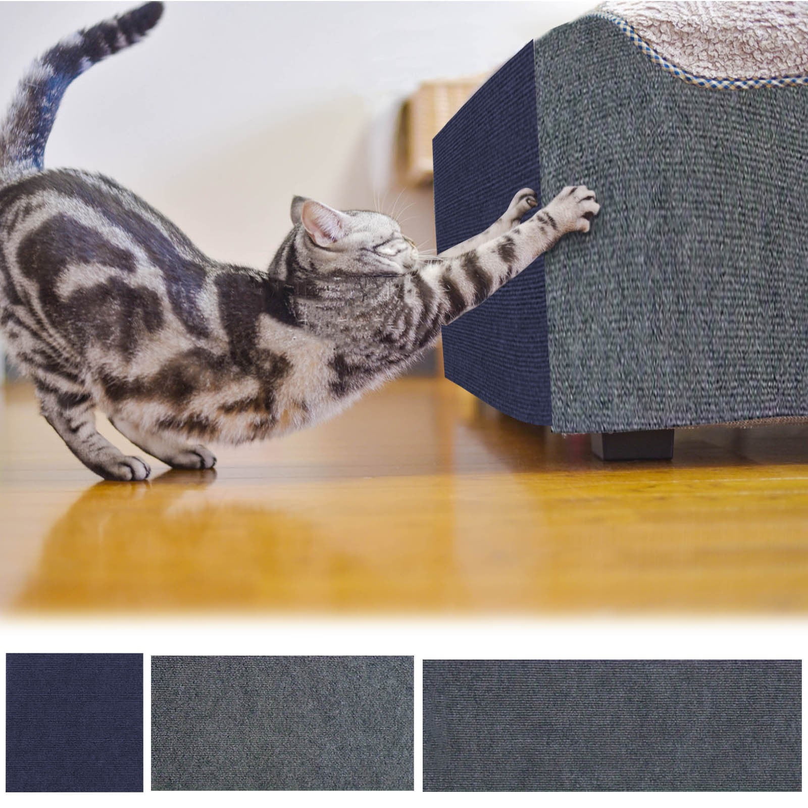 Self-Adhesive Cat Scratching Pad for Furniture Protection, Customizable ...