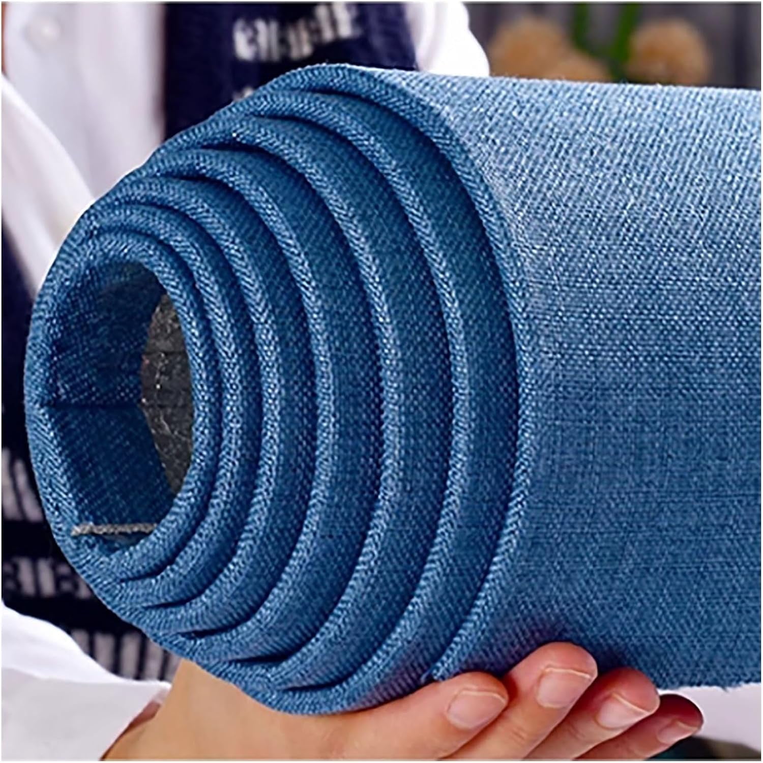 Self-Adhesive Cloth Wall Sticker,Peel and Stick Grasscloth Wallpaper ...