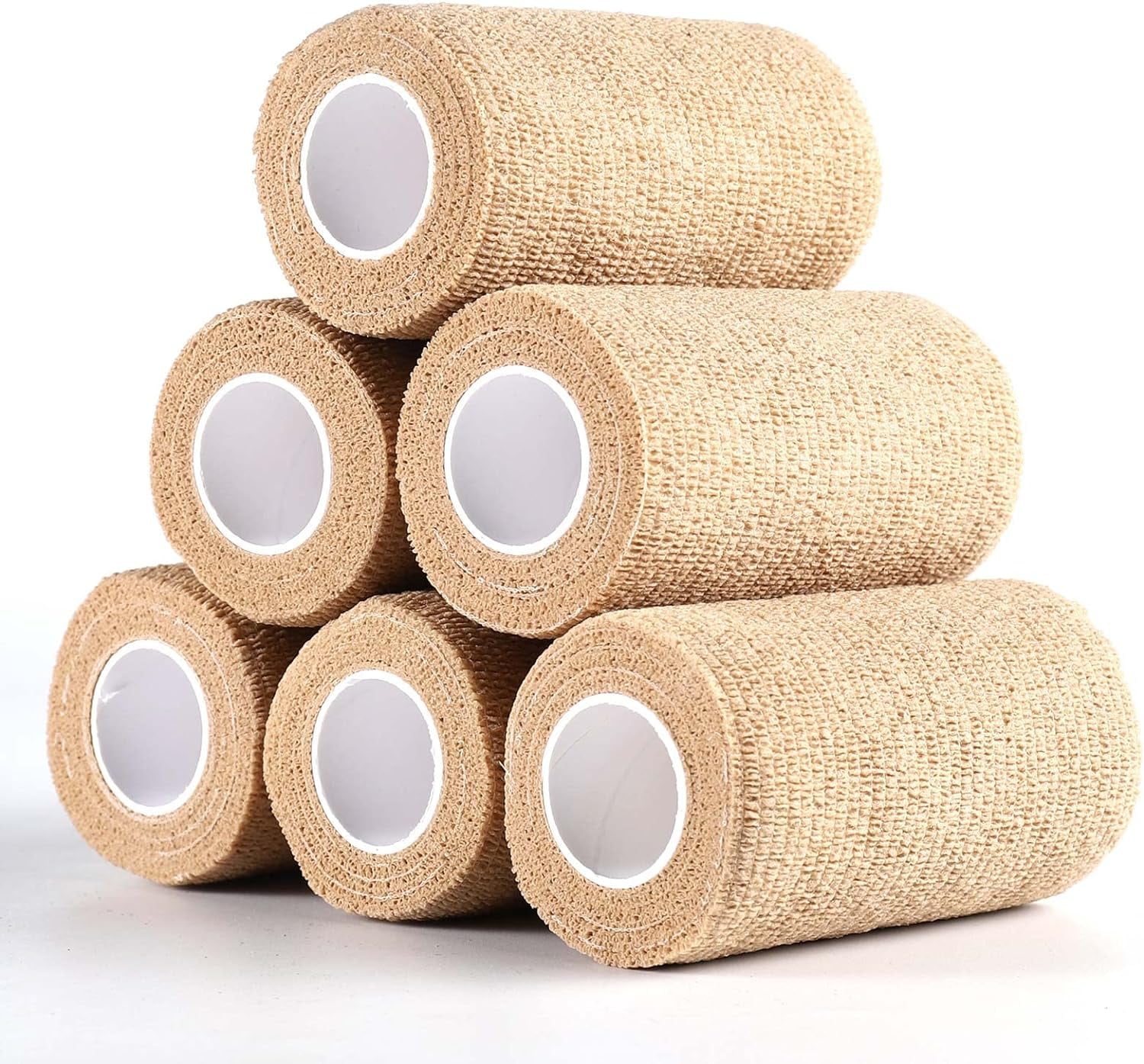 Self-Adhesive Cohesive Wrap Bandage Flexible Stretch Tape Athletic ...