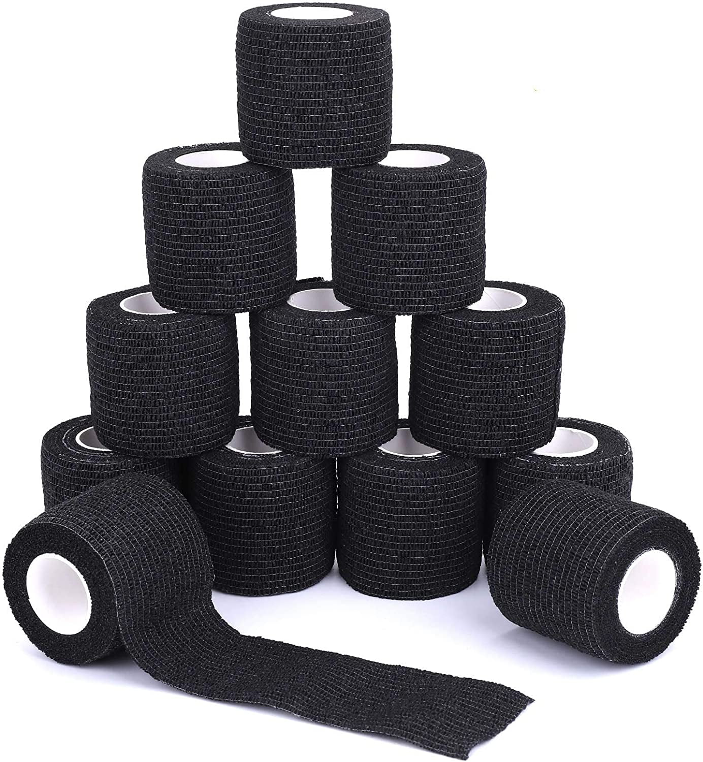 Self-Adhesive Cohesive Wrap Bandage Flexible Stretch Tape Athletic ...