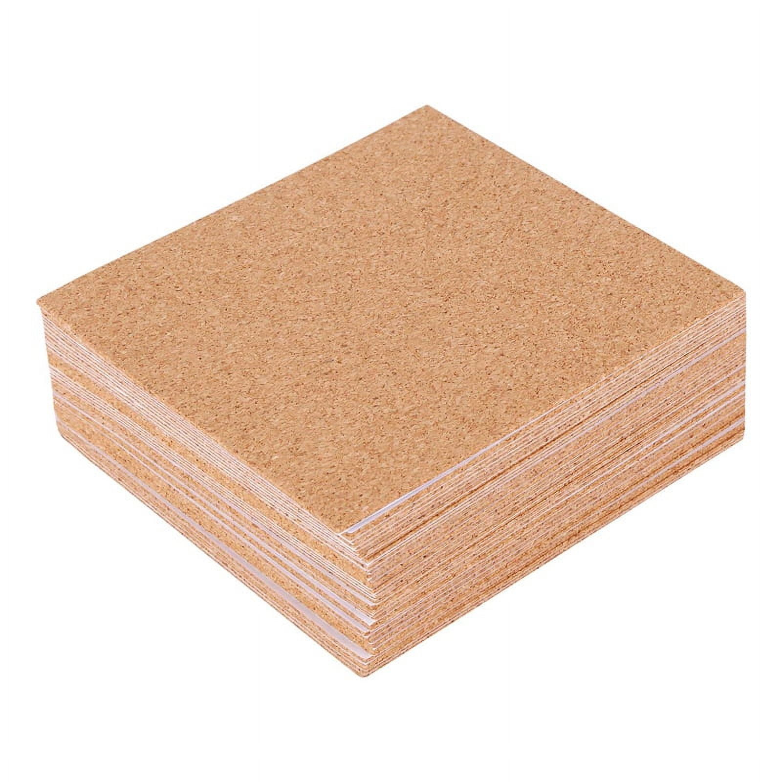 Self-Adhesive Cork Coasters,Cork Mats Cork Backing Sheets for Coasters ...