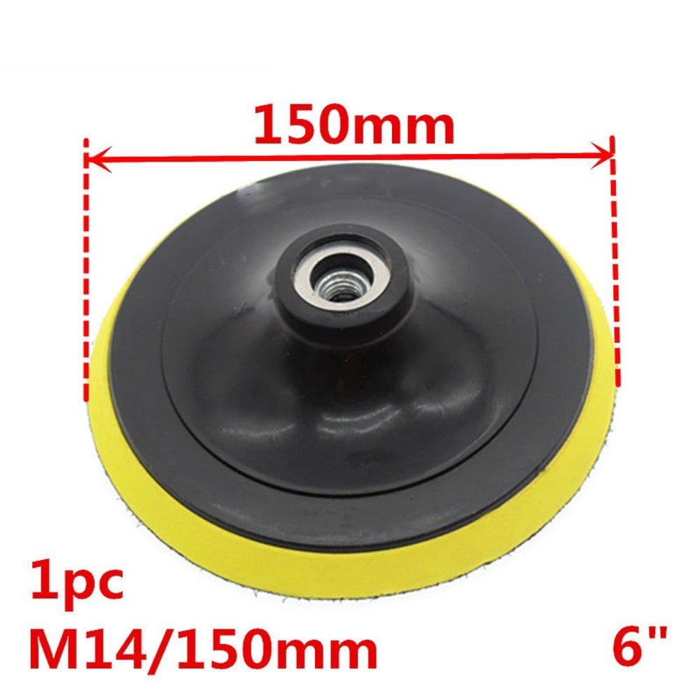 Self Adhesive Disc and Black Hook for Car Paint Care 7 inch Polishing ...