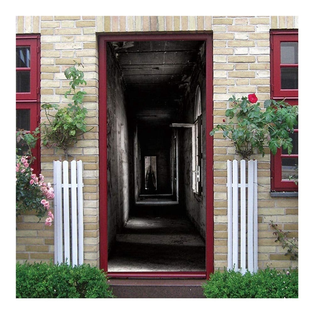 Self-Adhesive Door Poster 88 x 200 cm Photo Wallpaper 3D Effect Door ...