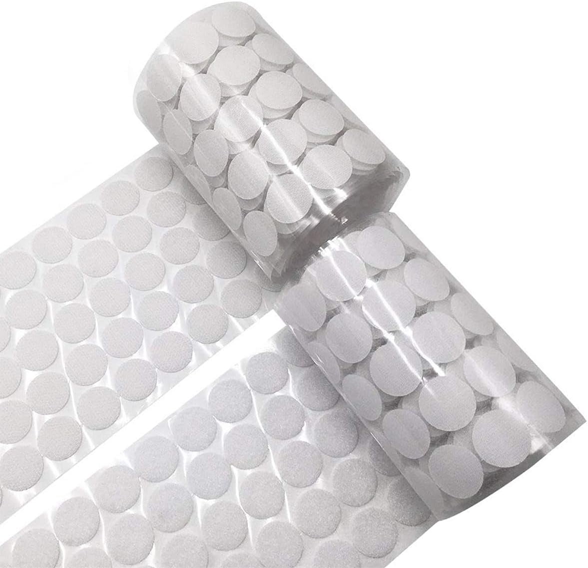 Self Adhesive Dots, 300 Pcs (150 Pairs) 0.78inch Diameter Hook and Loop ...