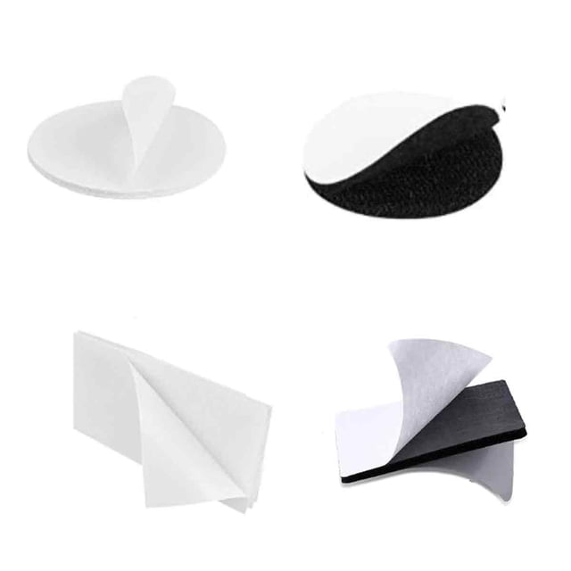 Self-Adhesive Double-Sided Velcro Tape Extra Strong, Pack of 20, Ideal ...