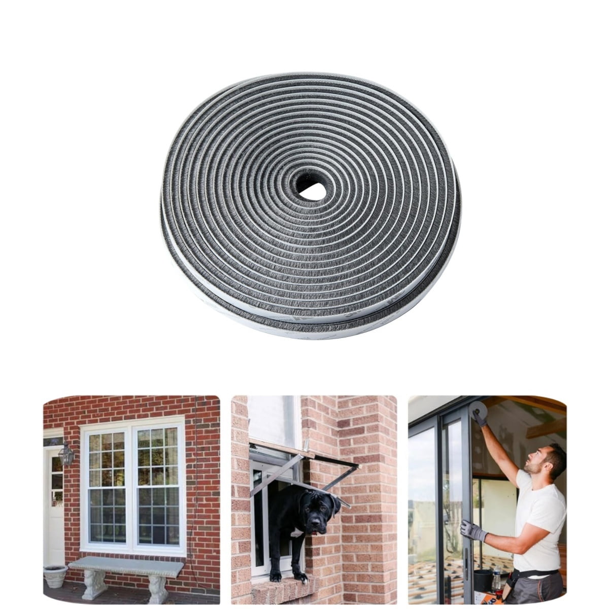 Self Adhesive Dustproof Strip,HXRH Soundproof Sealer Draft Stopper for ...