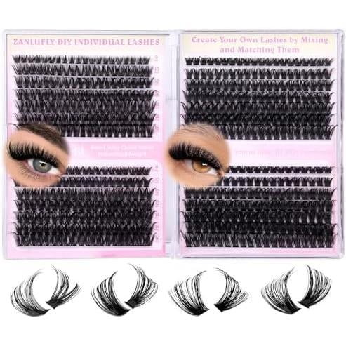 Self Adhesive Eyelashes Self Adhesive Lash Clusters Pre glued Eyelash ...
