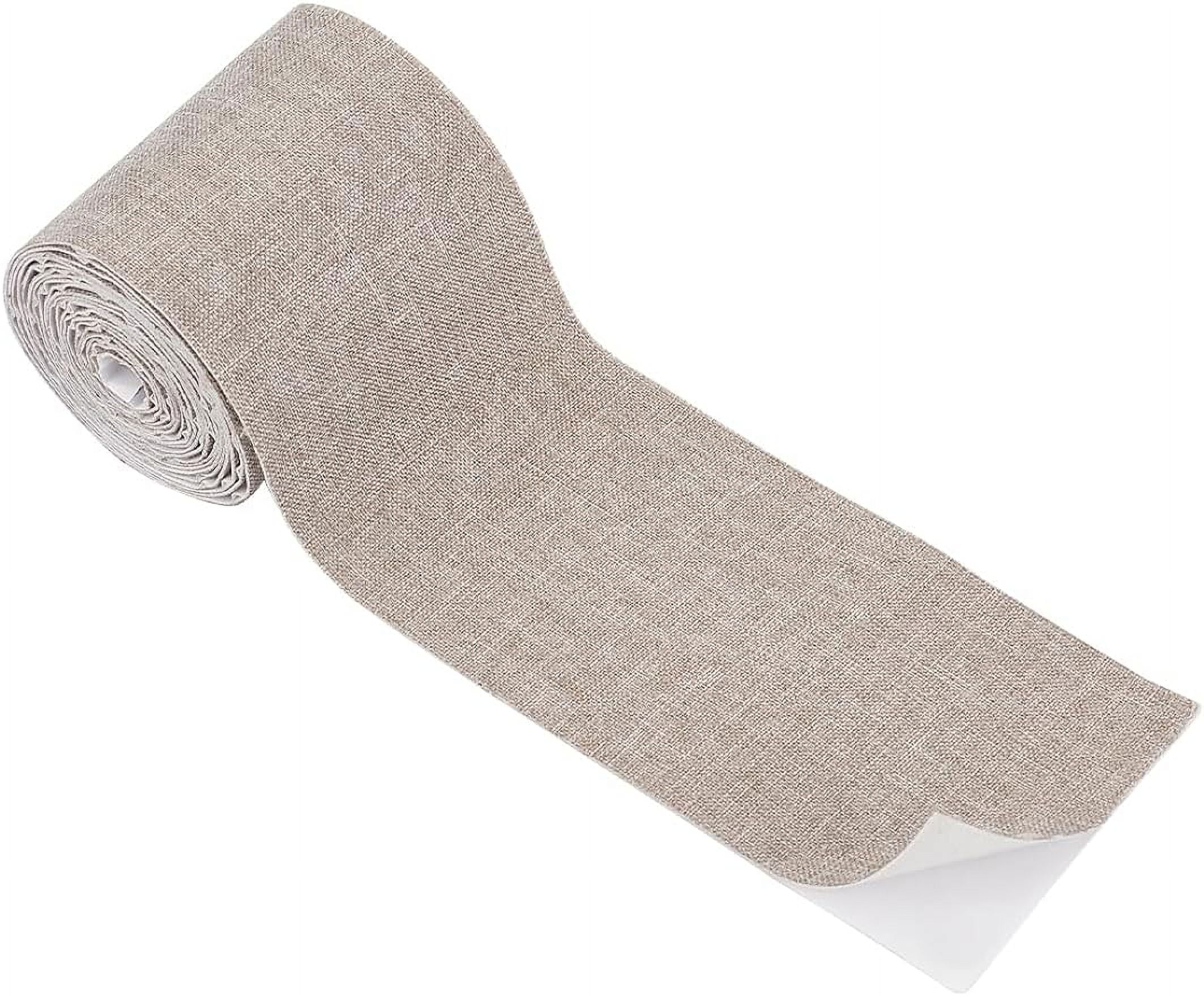 NOBRAND Self-Adhesive Fabric Patch 3x118 Inch, DIY Linen Repair for ...