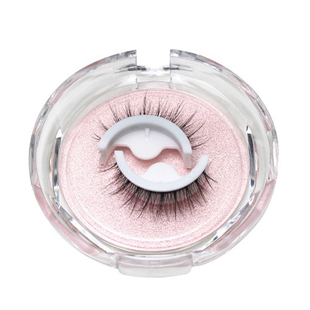 Self Adhesive False Eyelashes Without Glue Reusable Long Extension ...