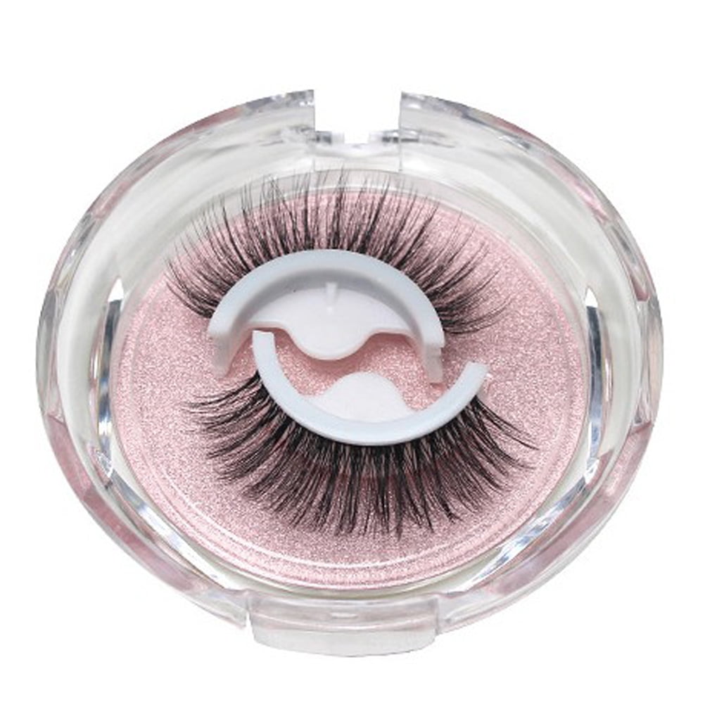 Self-Adhesive False Eyelashes Without Glue Reusable Long Extension ...