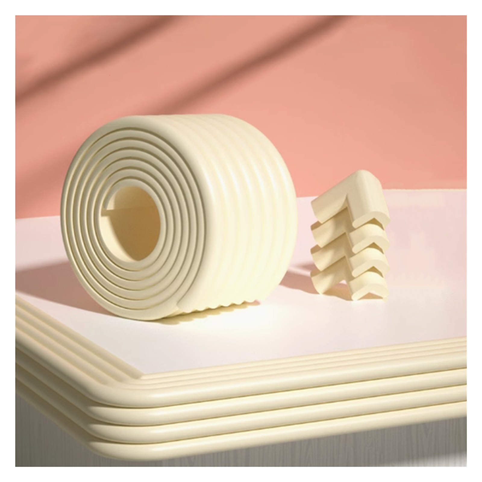 Self-Adhesive Foam Edge Corner Guards Protector With 4 Guard Corners ...