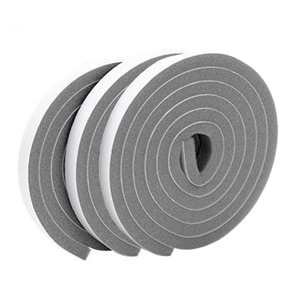 Self-Adhesive Foam Sealing Strip 3 Rolls 2M Soundproof Weather ...