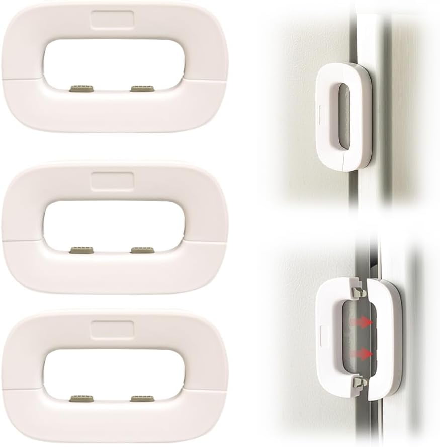 Self Adhesive Fridge Lock Latch System, 2024 Upgraded Fridge Lock for ...