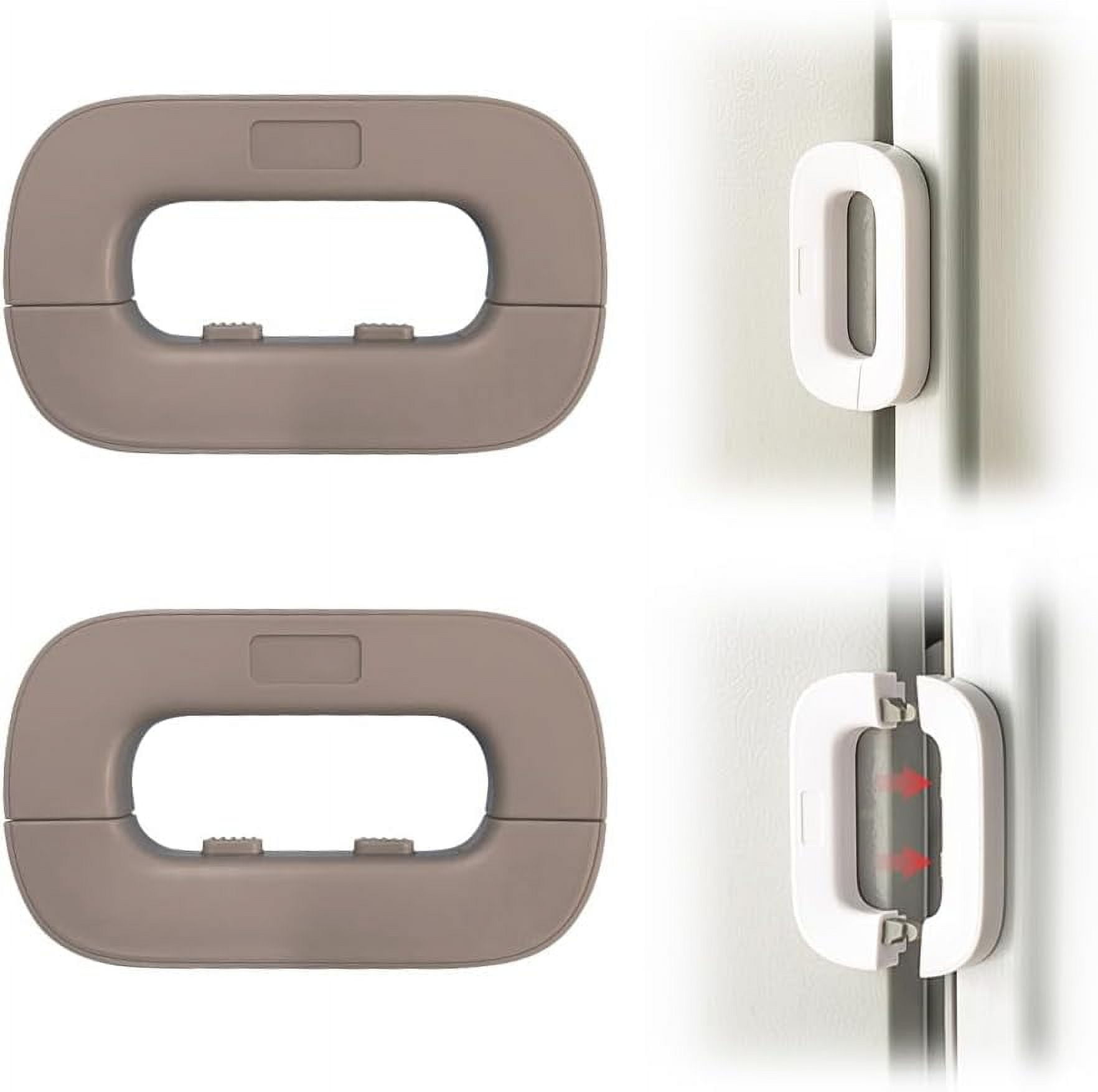 Self Adhesive Fridge Lock Latch System, 2024 Upgraded Fridge Lock for ...