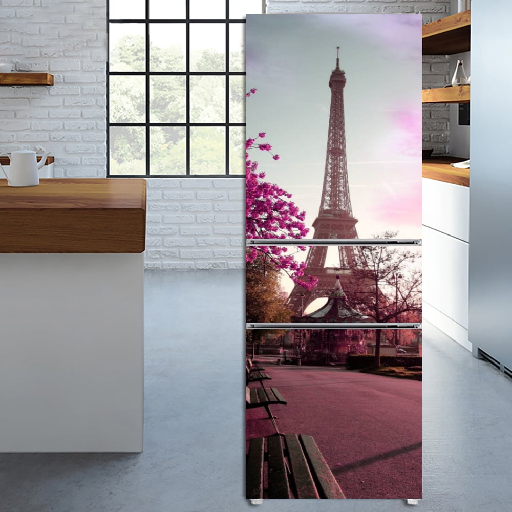 Self Adhesive Fruit Refrigeretor Stickers Fridge Door Cover Sticker ...