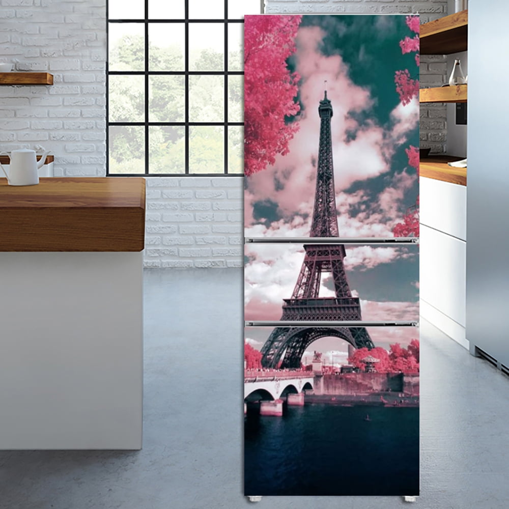 Self Adhesive Fruit Refrigeretor Stickers Fridge Door Cover Sticker ...