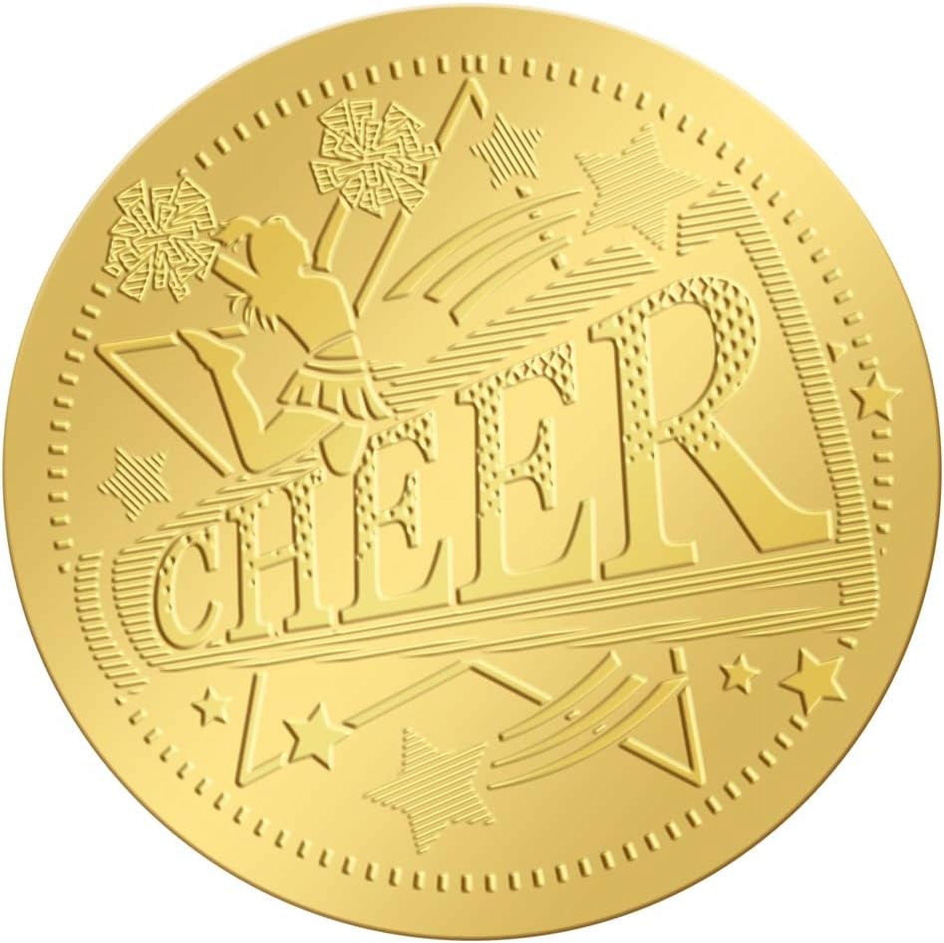 Self Adhesive Gold Foil Embossed Stickers Medal Decoration Sticker ...