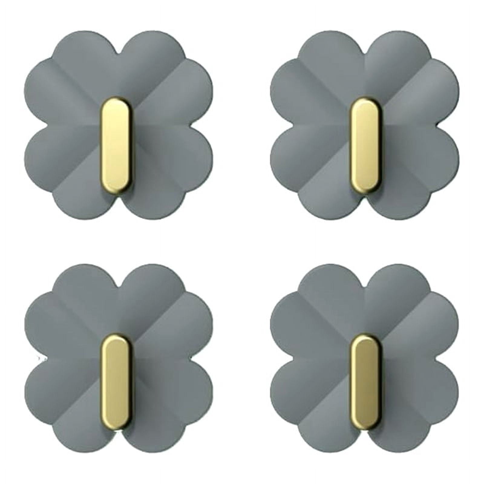 Self Adhesive Hooks for Wall No Damage Heavy Duty Bag Hanger Decorative ...