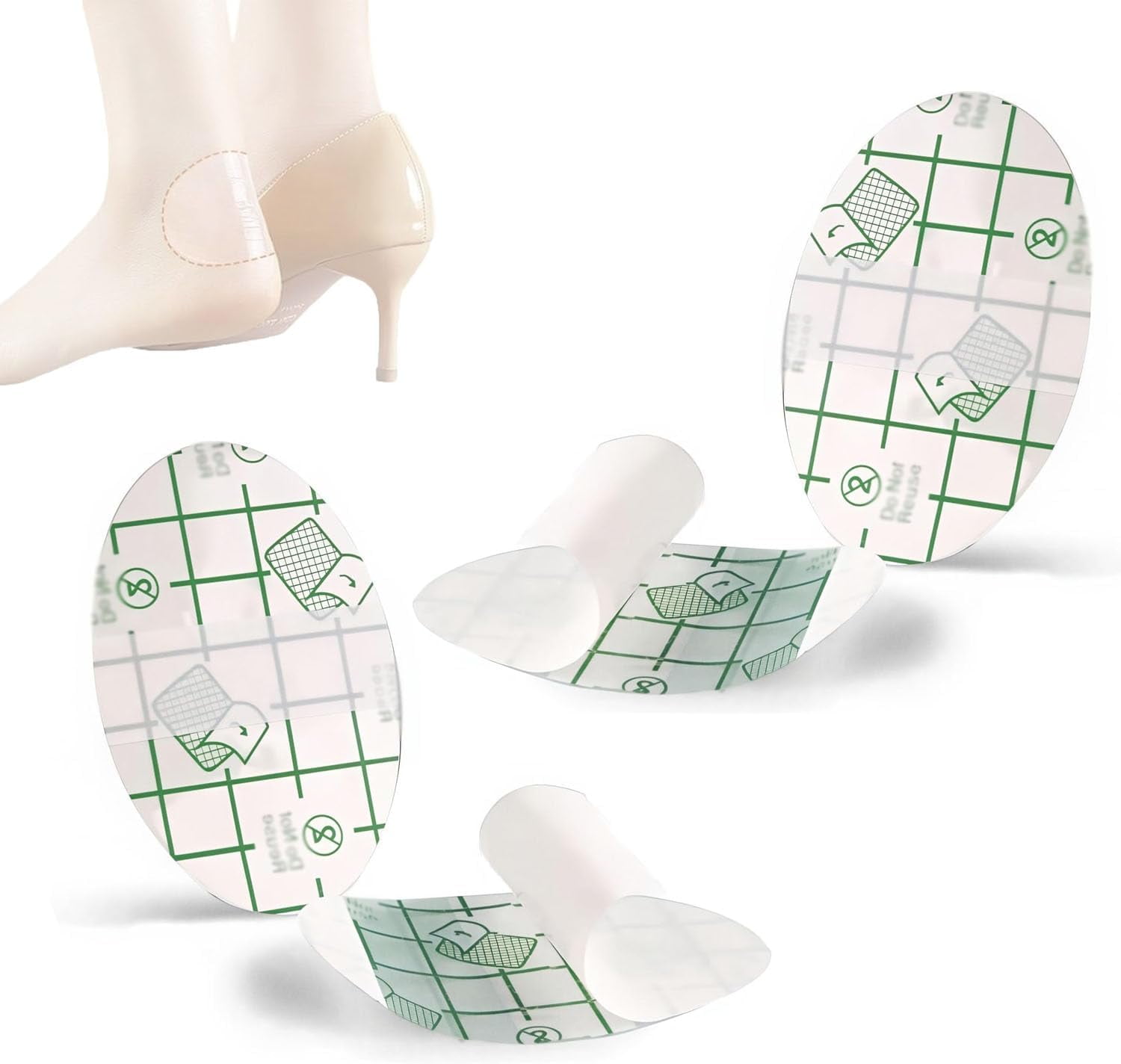 Self-Adhesive Invisible Heel Anti-Wear Sticker, 2025 Waterproof Heel ...