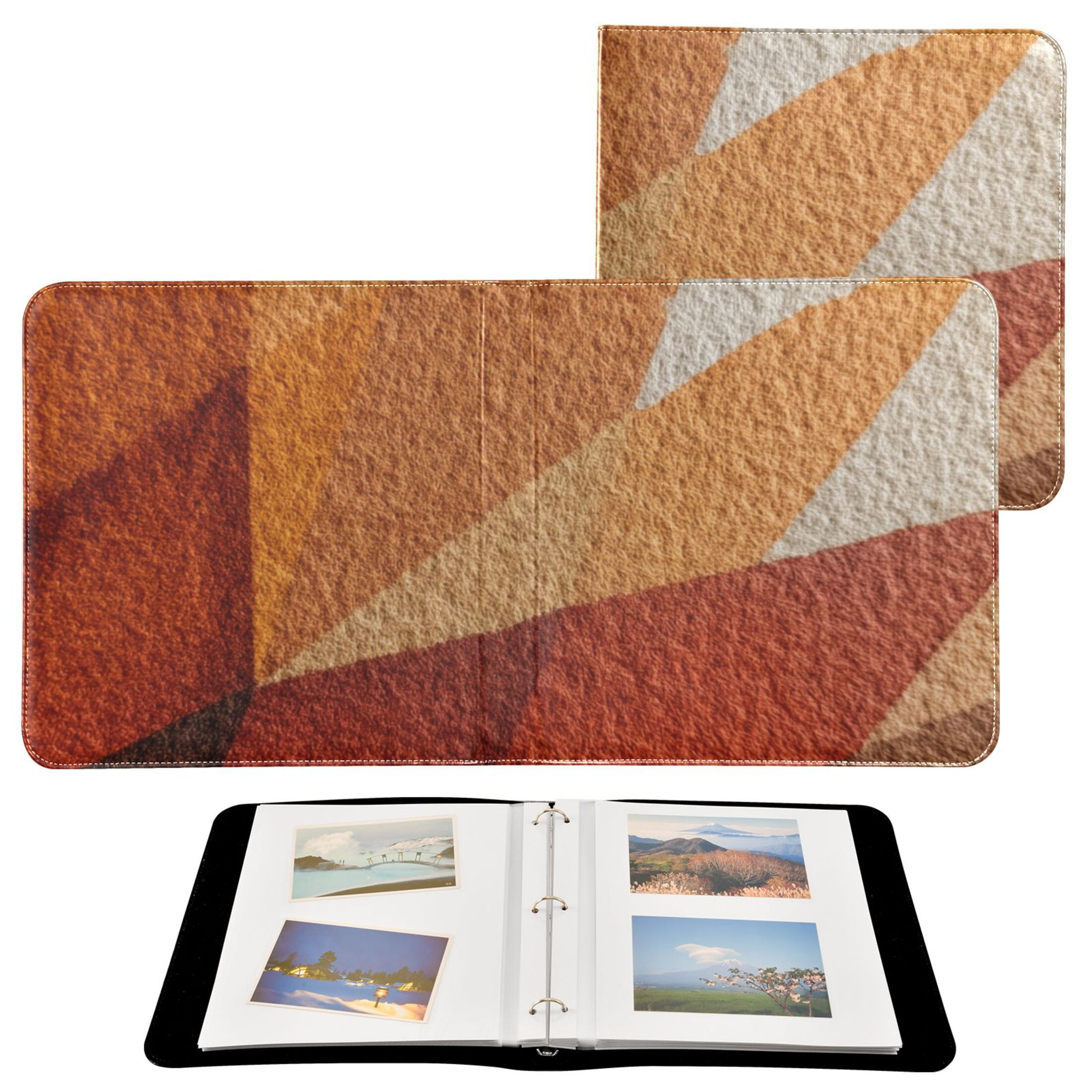 Self-Adhesive Leather Photo Album Gift For Memories Rich in Layers ...