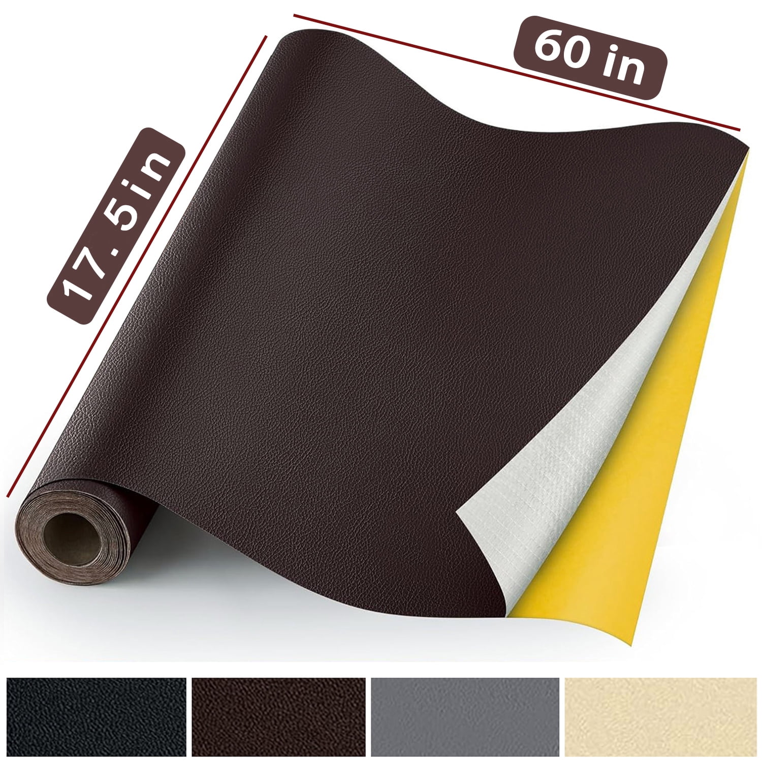 Self Adhesive Leather Repair Patch,17.5X60inch Large Patches for ...