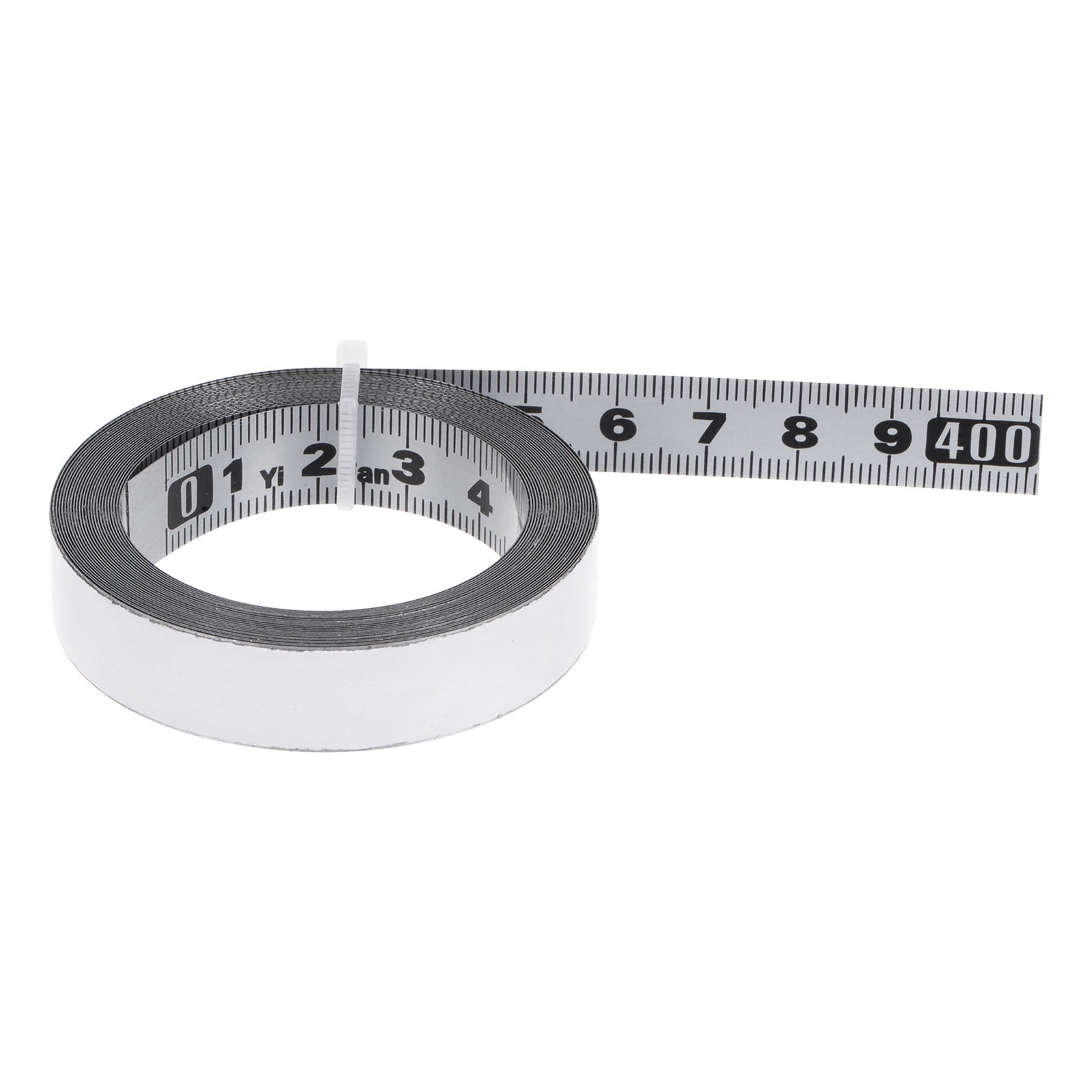 Self-Adhesive Measuring Tape 400cm Stainless Steel Metric Left to Right ...