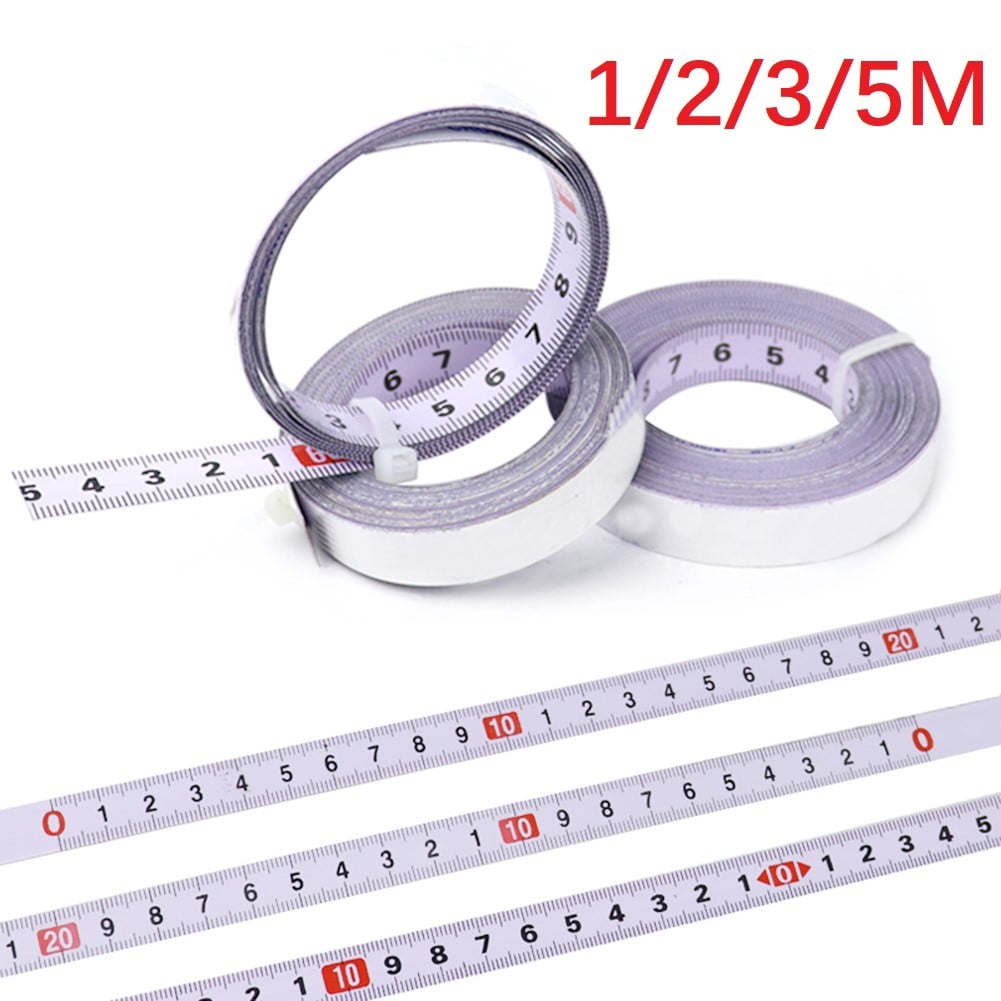 Self Adhesive Metric Miter Track Tape Measure Scale Ruler Adhesive ...