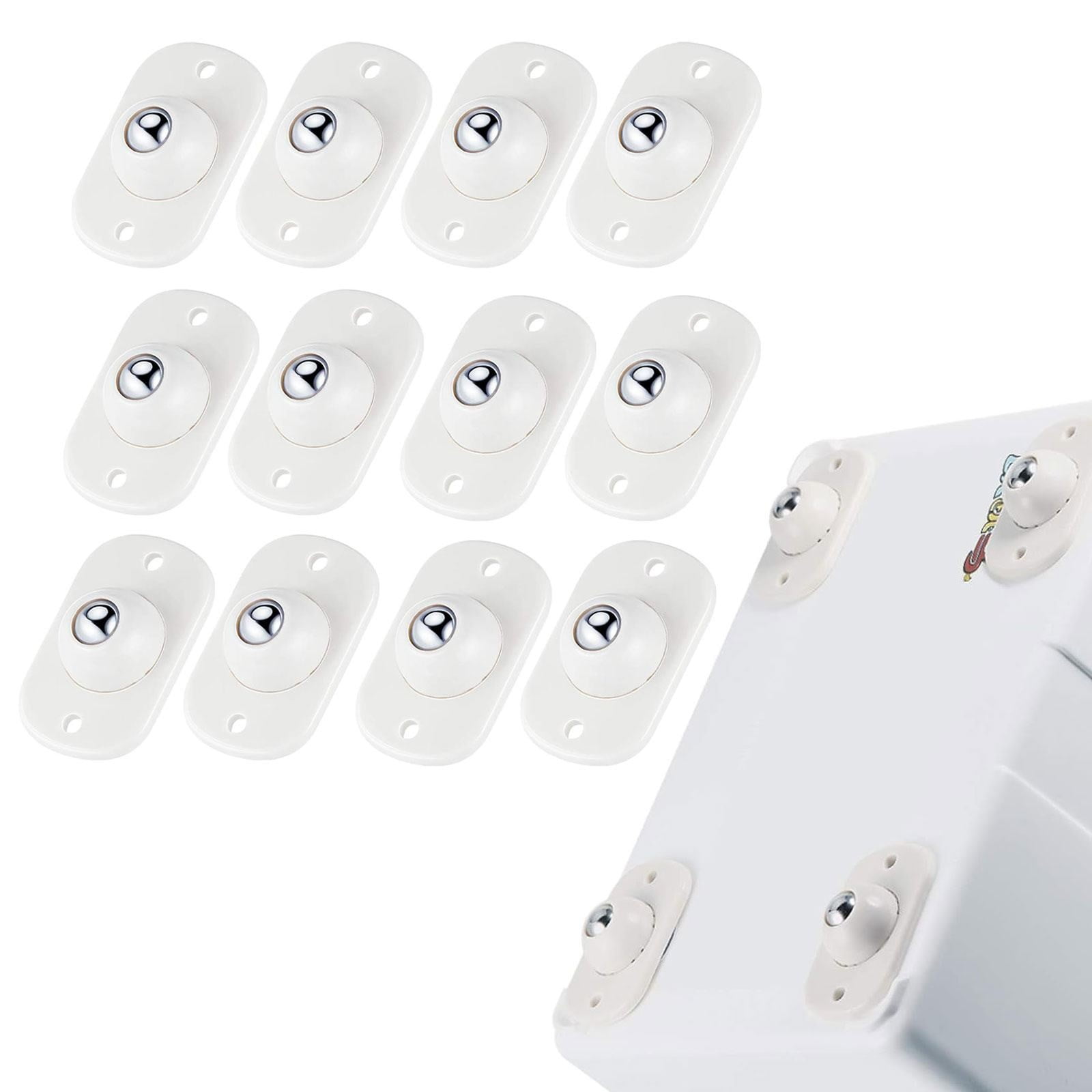 Small Appliance Mobility Casters 4PCS Self Adhesive Caster Wheels - 360 ...