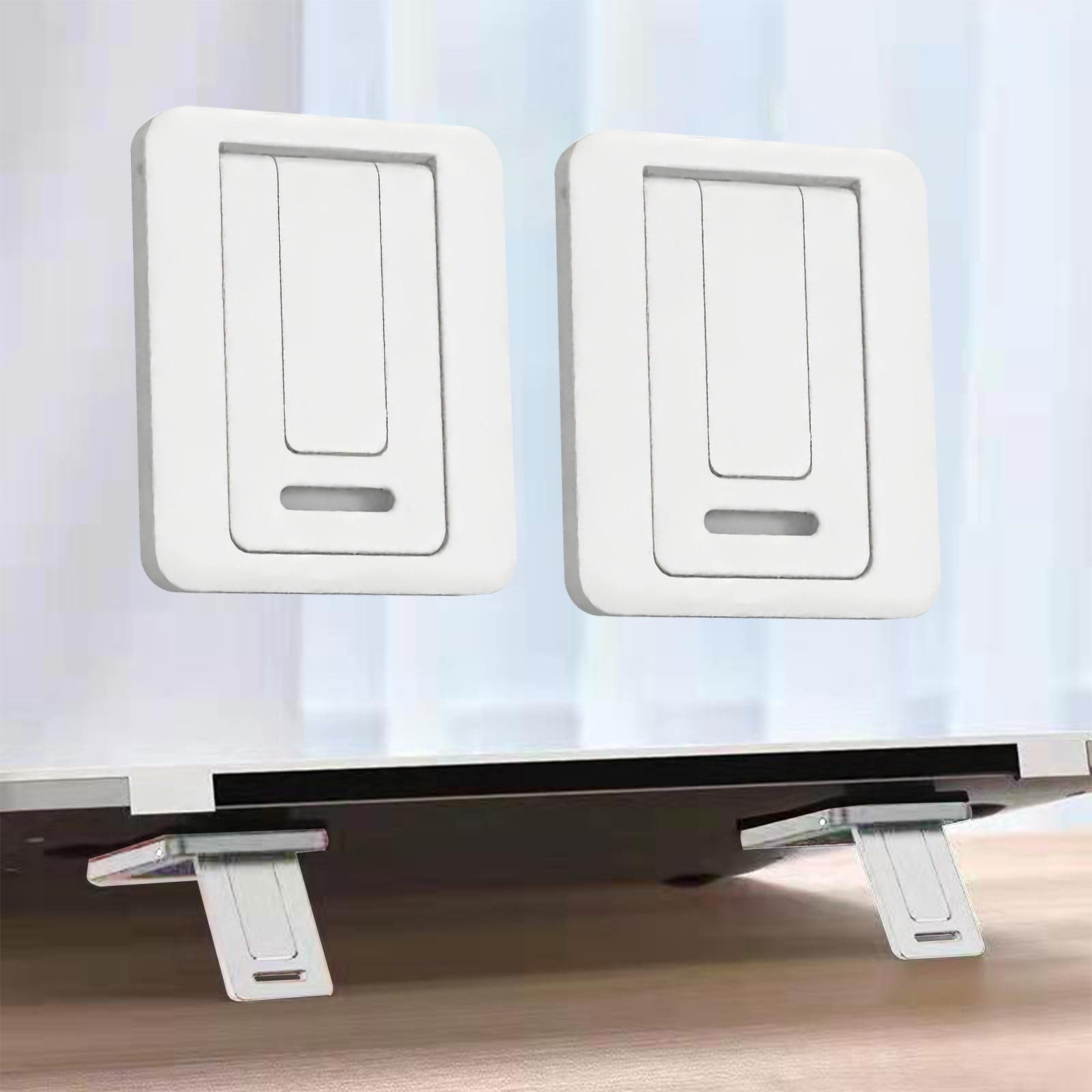 Self-Adhesive Mini Portable Laptop Stand, Invisible Computer Stand ...