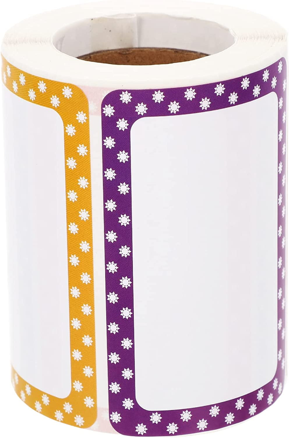 Colorful Adhesive Name Labels 250 Colorful Name Tag Stickers - Fun Self ...