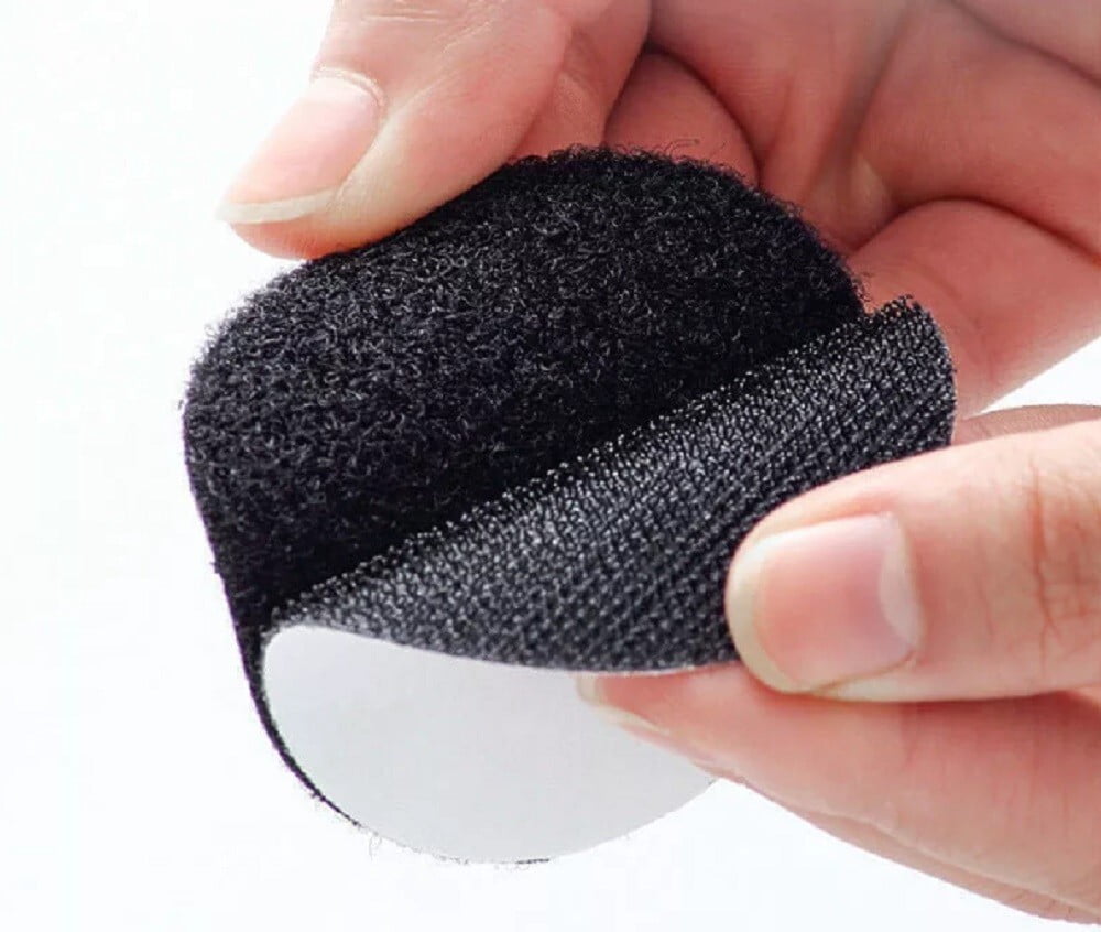 Self-Adhesive Nylon Hook 20 Pairs & Loop Tape – Sticker Fastener Strips Set - Walmart.com