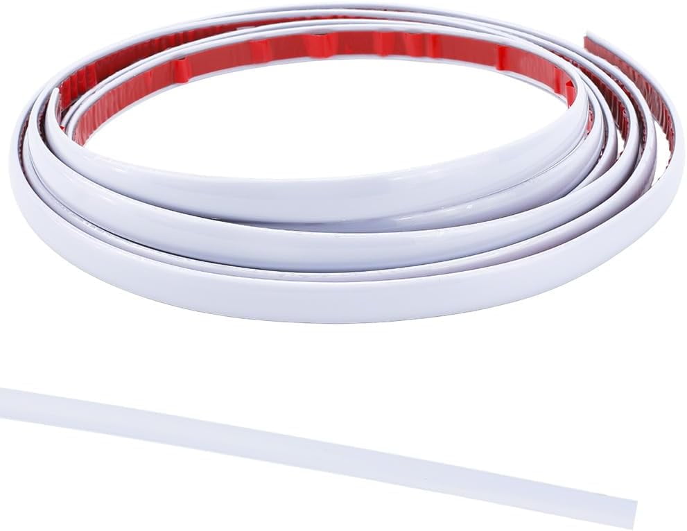 Self Adhesive PVC Car Interior Moulding Trim Fit for Most Car White ...