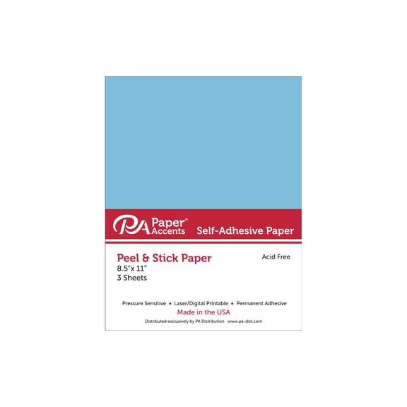 Self-Adhesive Paper and Sticker Sheets for Office and Crafts