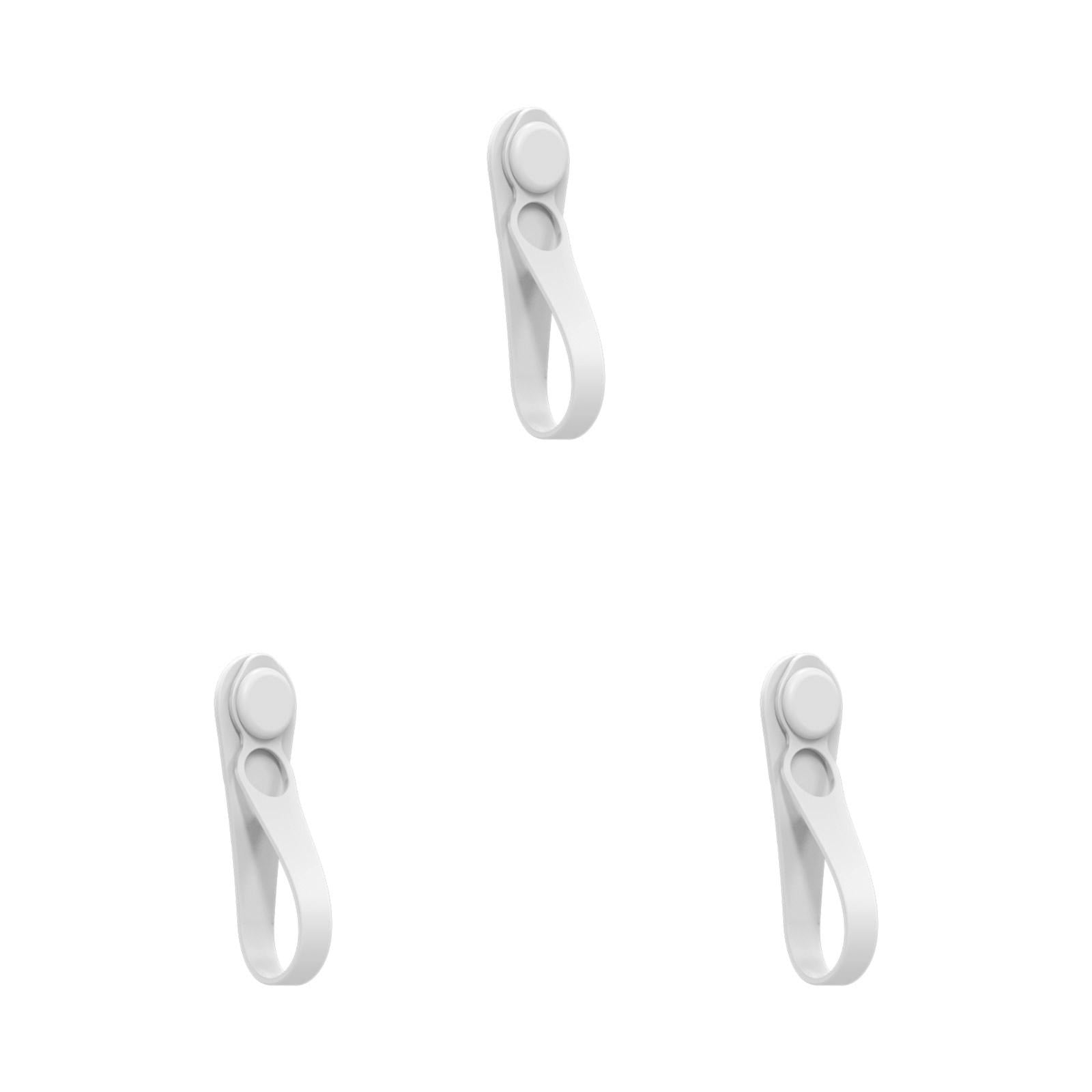 The Self-Adhesive Power Cord Fixing Buckle Is White|Wall Mounted Punch ...