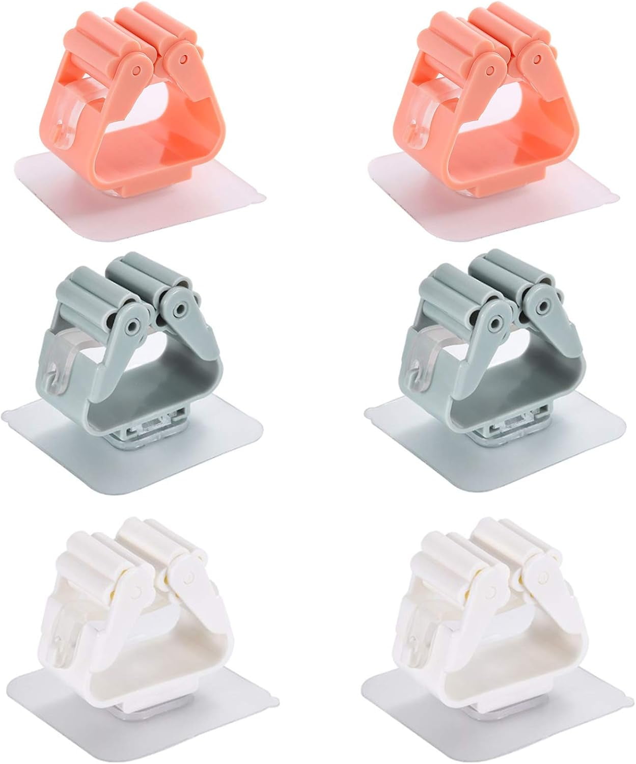 Self Adhesive Reusable Organizer, Wall Mount For Heavy Duty Broom And ...