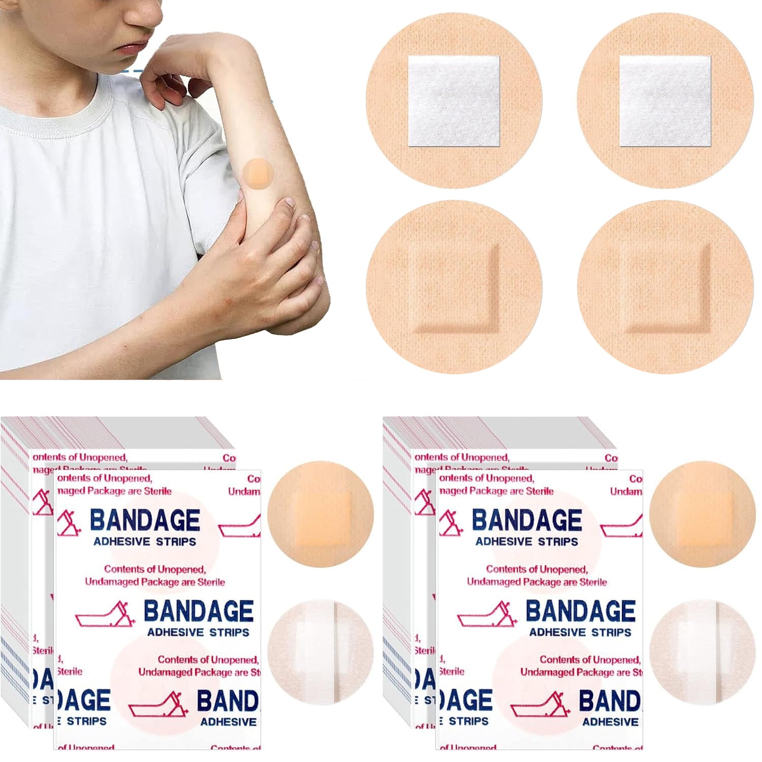 Self Adhesive Round Bandage,Bexikou Fabric Self Adhesive Bandage for ...