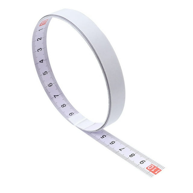 Self Adhesive Scale Ruler Forward and Reverse Painted Steel Tape ...