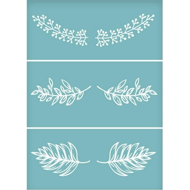 8.6x11 Inch 26 Letters Self-Adhesive Silk Screen Printing Stencil ...