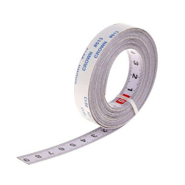 Self-Adhesive Stainless Steel Miter Track Tape Measure with Metric ...