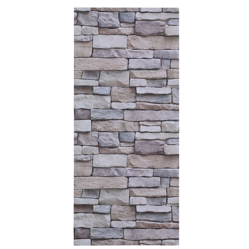 Self-Adhesive Stick Wallpaper Stone Brick Wallpaper Waterproof ...