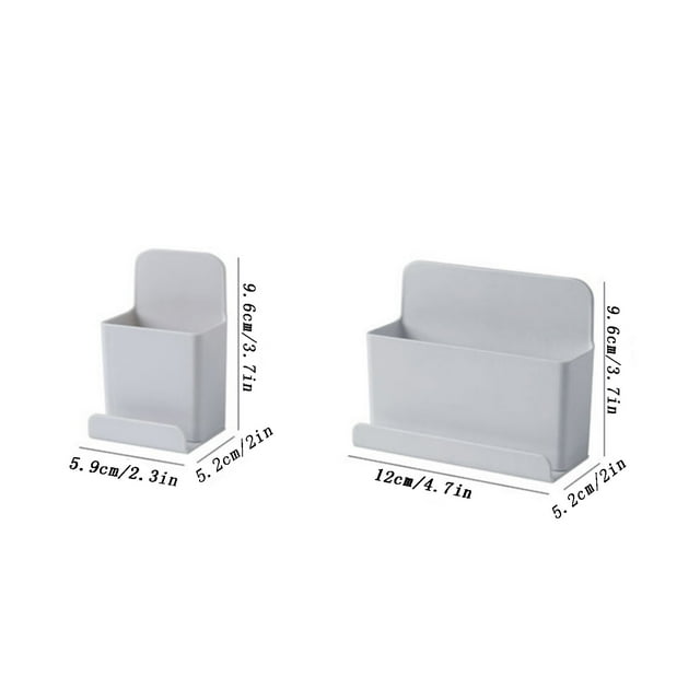 Self Adhesive TV Air Conditioner Remote Control Holder Wall Mount ...