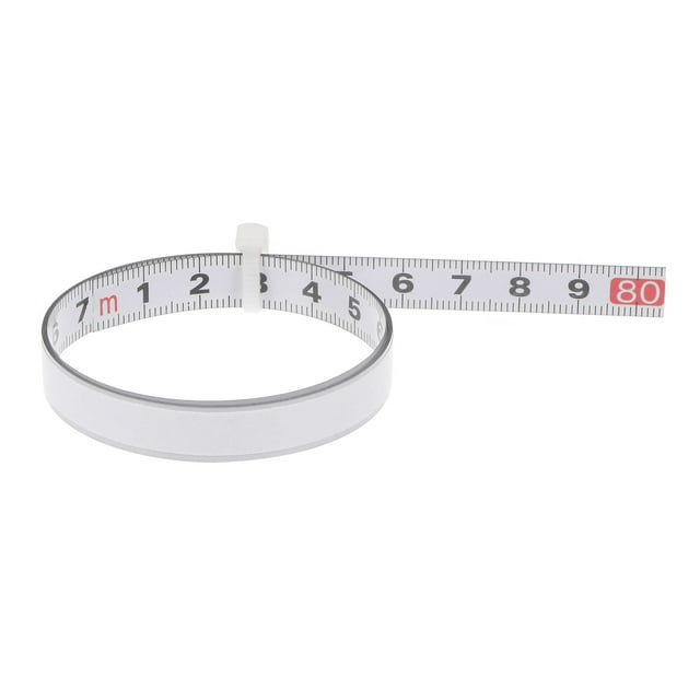 Self Adhesive Tape Measure 80cm Left to Right Sticky Steel Ruler Tape ...