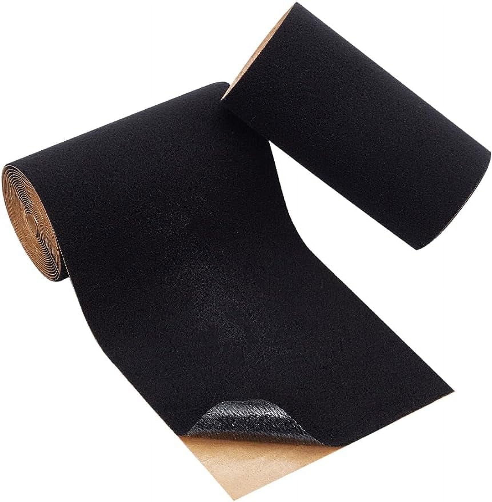 Self Adhesive Velvet Flock Drawer Liner 157 x 3.9 Inch Soft Felt Fabric ...