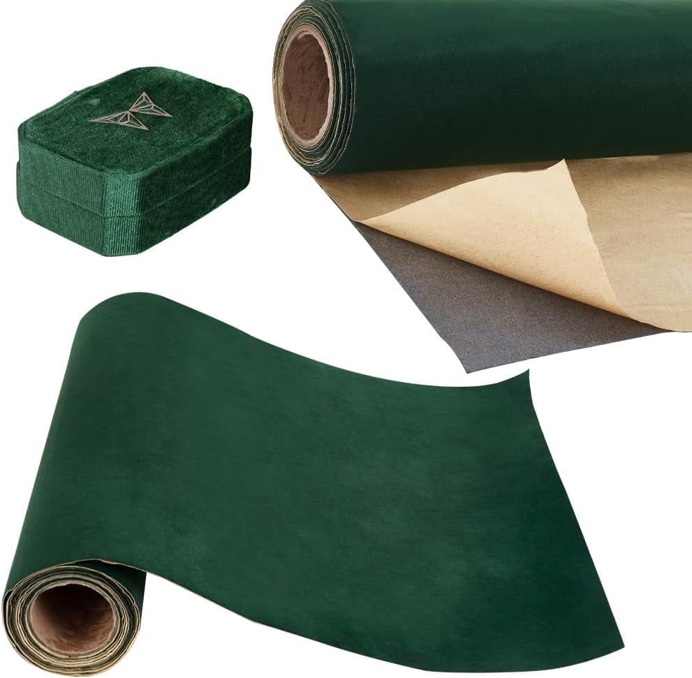 Self Adhesive Velvet Flocking Liner for Jewelry Drawer 3M Flocked ...